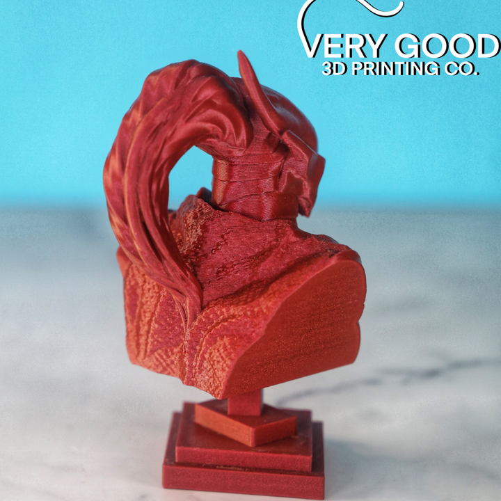 3D Printable Solo Leveling Inspired Igris Bust by Very Good 3D Printing CO