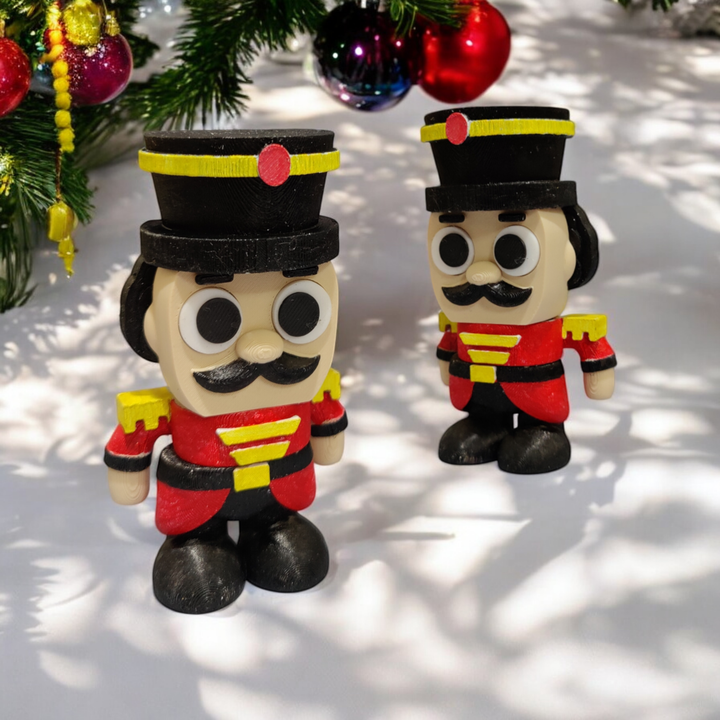 3D Printable Flexi Articulating NutCracker Updated by 3DJPDESIGNS