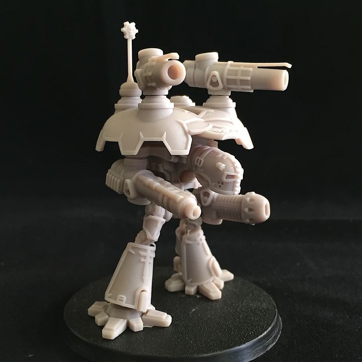 3D Printable WARLORD - TINY TITANS 88 3mm Scale by Miniature Martin