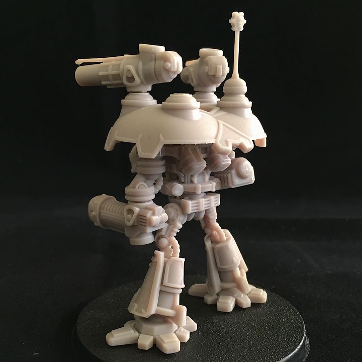 3D Printable WARLORD - TINY TITANS 88 3mm Scale by Miniature Martin