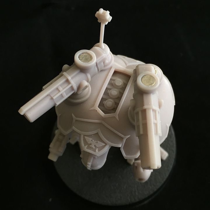 3D Printable WARLORD - TINY TITANS 88 3mm Scale by Miniature Martin