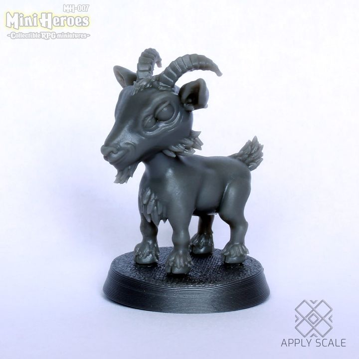 3D Printable Mini Heroes - Collectible RPG Miniatures (Demon Goat ...