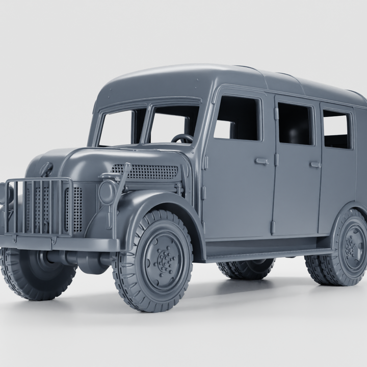 3D Printable STL PACK - 16 STEYR+HORCH+MERCEDES BENZ Military cars of ...