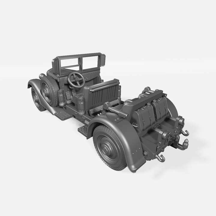 3D Printable STL PACK - 16 STEYR+HORCH+MERCEDES BENZ Military cars of ...