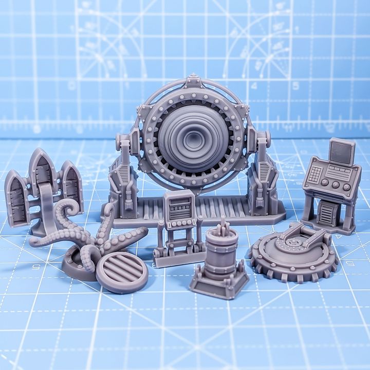 3D Printable Wargaming Objectives by Print Minis