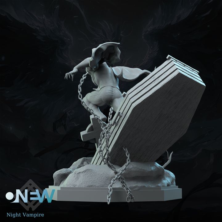 3D Printable Night Vampire by ONew