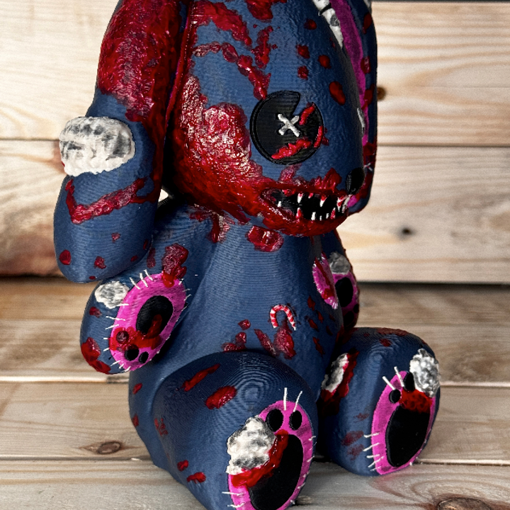 3D Printable Mr Peeks inspired Bear by ENIQUE3D