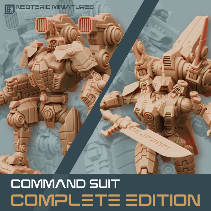 3D Printable Greater Good | Command suit complete Edition by ...