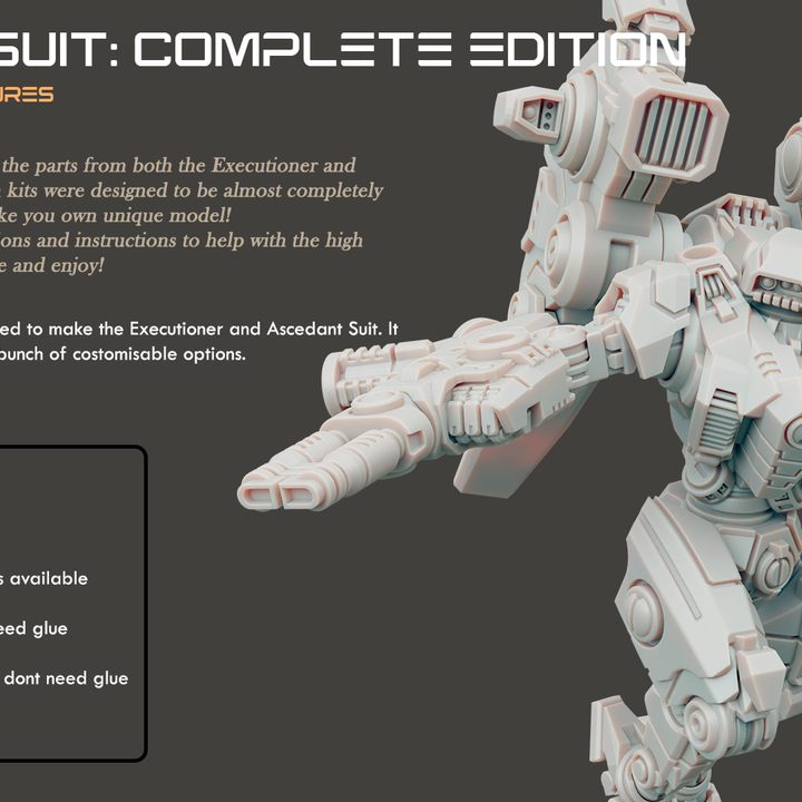 3D Printable Greater Good | Command suit complete Edition by ...