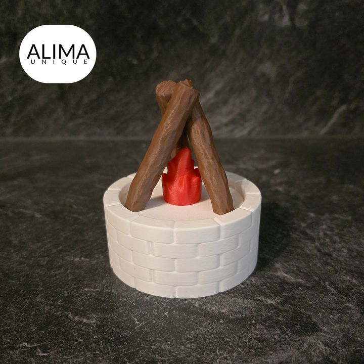 3D Printable GLOWING FIRE BOWL by ALIMA UNIQUE DESIGNS