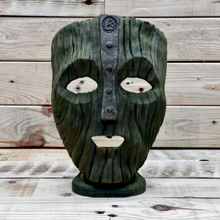 3D Printable Loki Mask (with stand) by ENIQUE3D