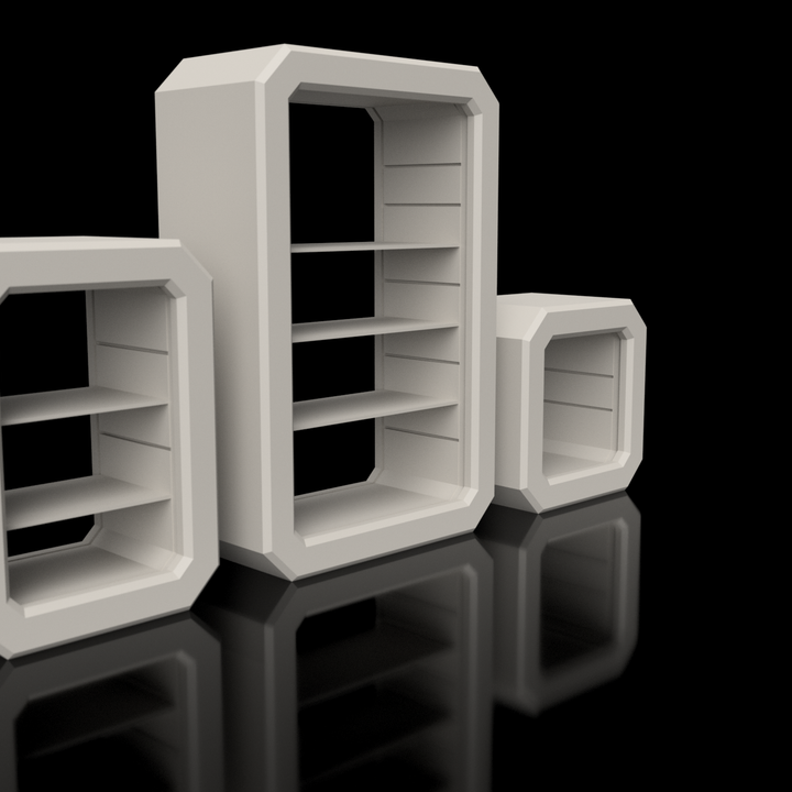 3D Printable Monolith Display Cabinet - Personal License by Fr3D ...