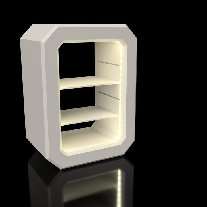 3D Printable Monolith Display Cabinet - Personal License by Fr3D ...