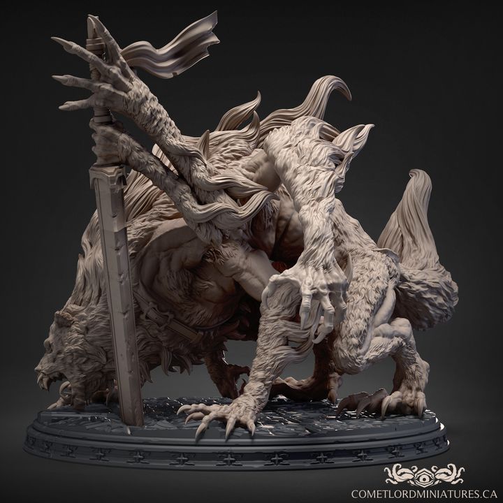 3D Printable The Nameless Beast by Comet Lord Miniatures