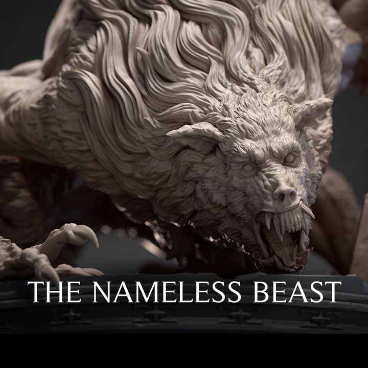 3D Printable The Nameless Beast by Comet Lord Miniatures