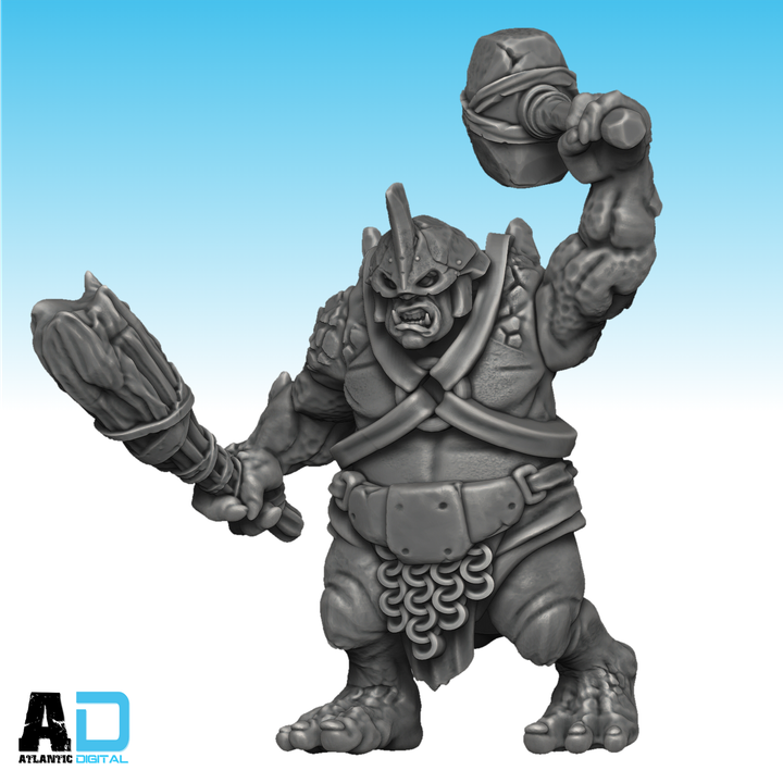 3D Printable Trolls by Wargames Atlantic