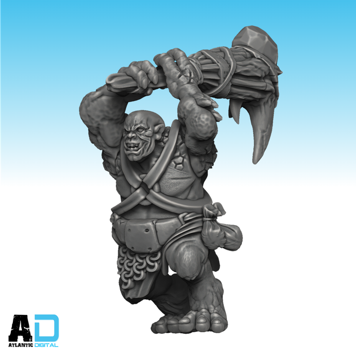 3D Printable Trolls by Wargames Atlantic