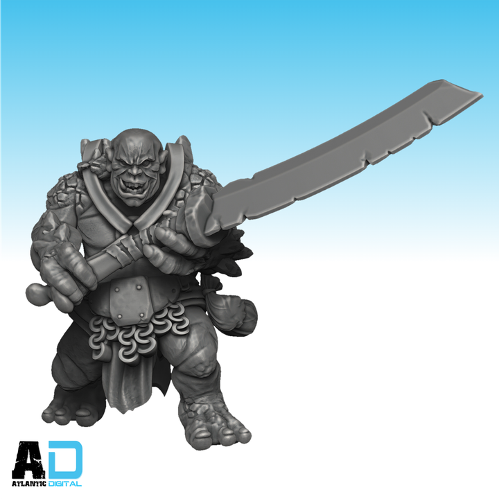 3D Printable Trolls by Wargames Atlantic