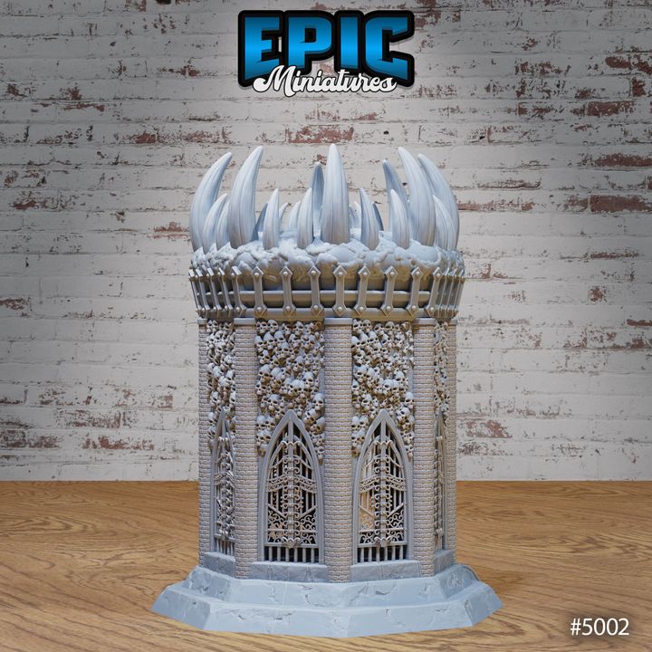 3D Printable Sacrifice Tower / Ceremonies Attendant / Ritual Building ...