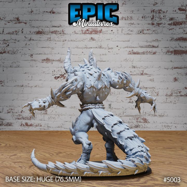 3D Printable Arch-Devil Diablo / Devil Lord / Ancient Hell Spawn ...