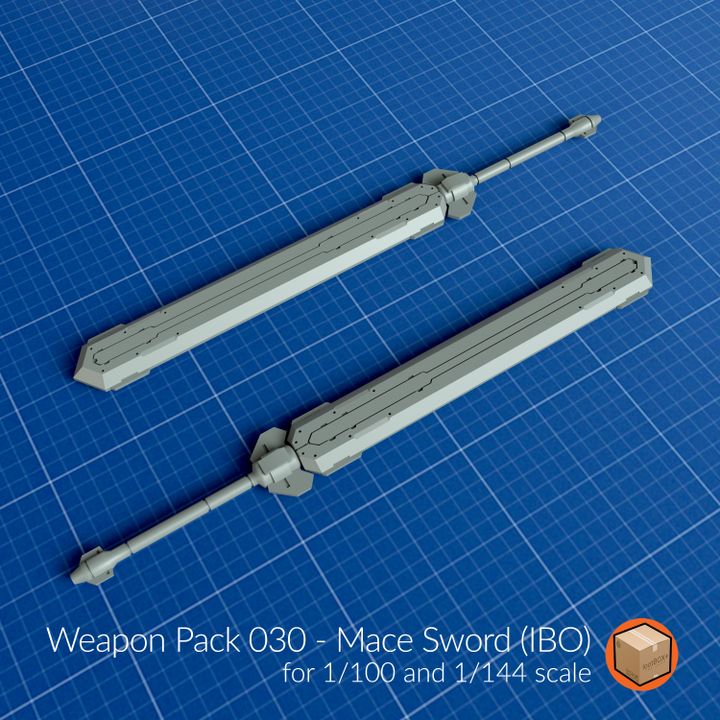 3D Printable WEAPON PACK 030 by Norman Caguiat