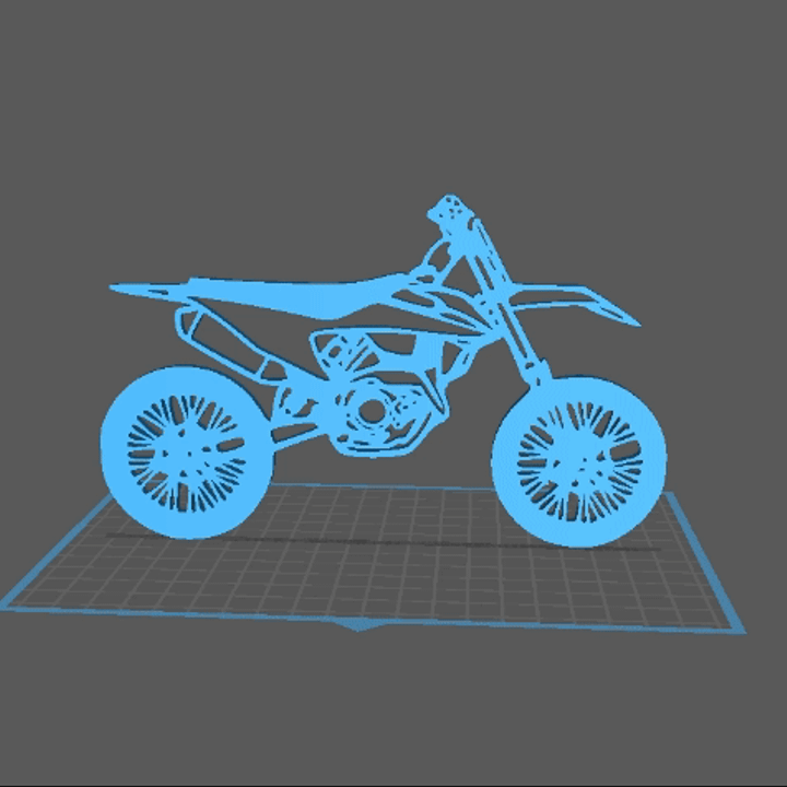 3D Printable KTM - SXF by Paul Wust
