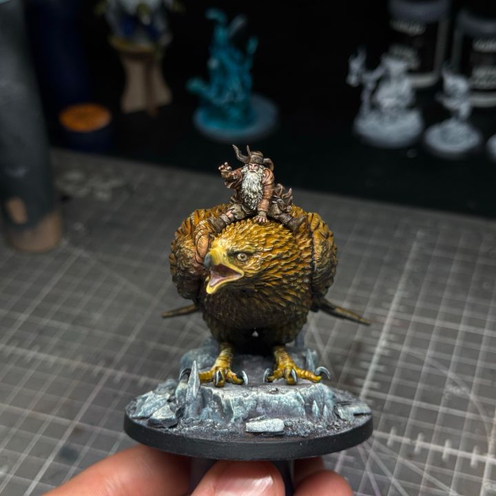 3D Print of The Brown Wizard by Papel3D