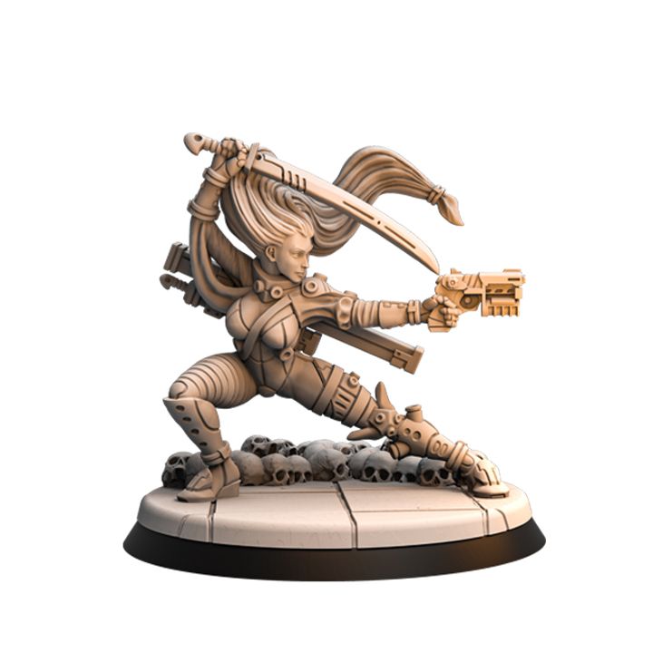 3D Printable PRE-SUPPORTED Viera - 32mm - DnD by RN Estudio