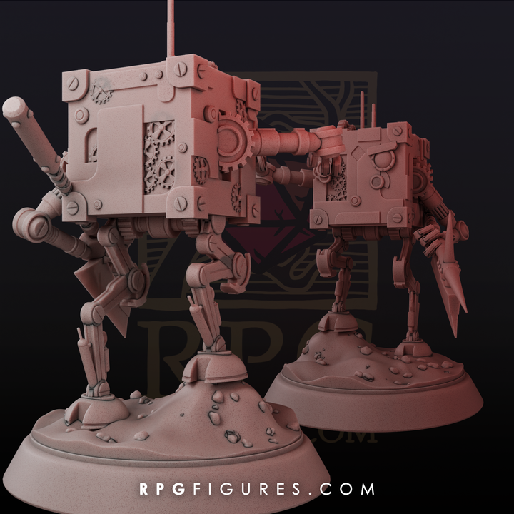 3D Printable D&D Monsters - Modron by RPG Figures