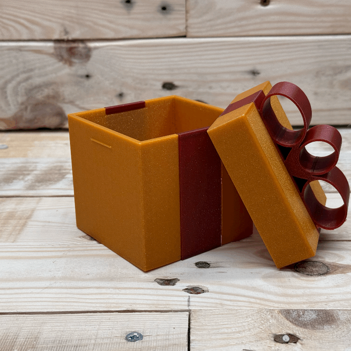 3D Printable Medium Present Box. by ENIQUE3D
