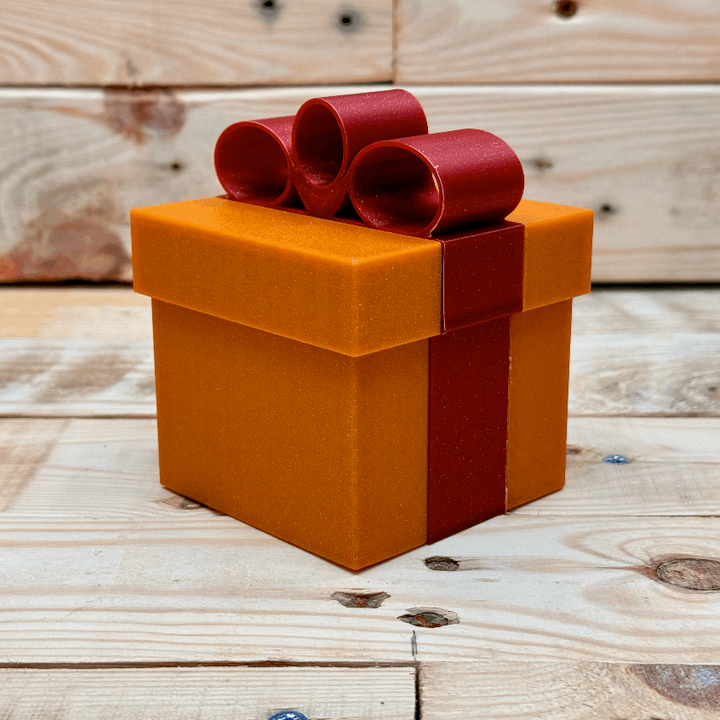 3D Printable Medium Present Box. by ENIQUE3D