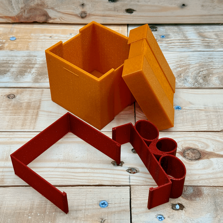 3D Printable Medium Present Box. by ENIQUE3D