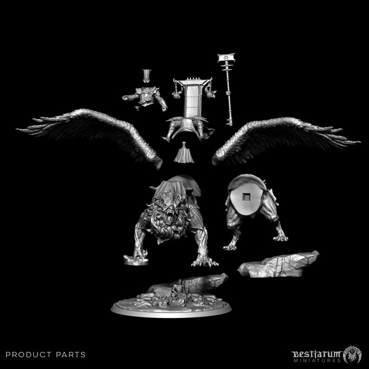 3D Printable Commander-Primus on Manticore | Penitent Crusade by ...