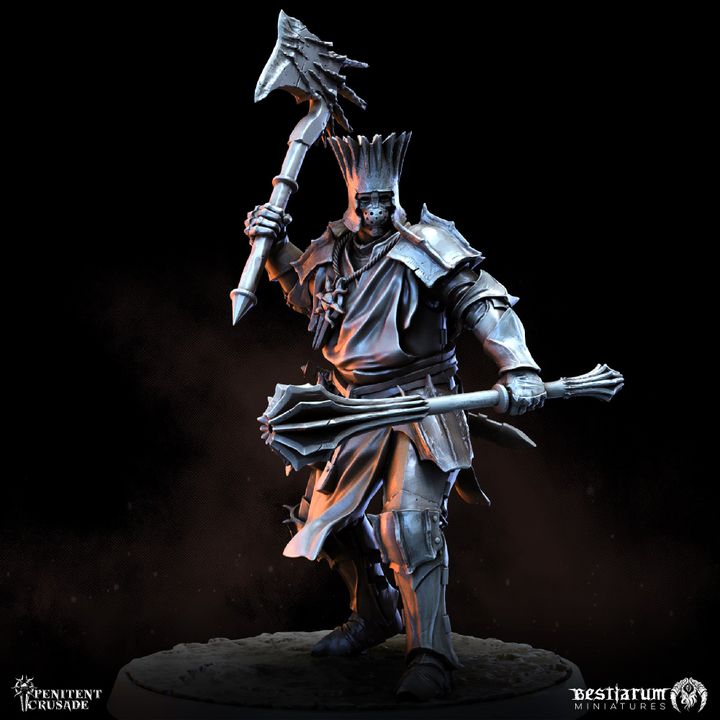 3D Printable Bulwarks: Multipart Kit | Penitent Crusade | Paladin by ...