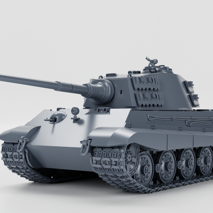 3D Printable STL PACK - 14 TIGER Family Tanks of WW2 + 3 Tankmen (scale ...