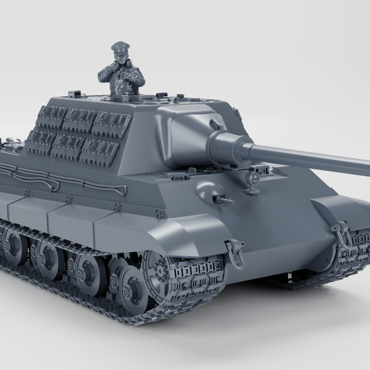 3D Printable STL PACK - 14 TIGER Family Tanks of WW2 + 3 Tankmen (scale ...