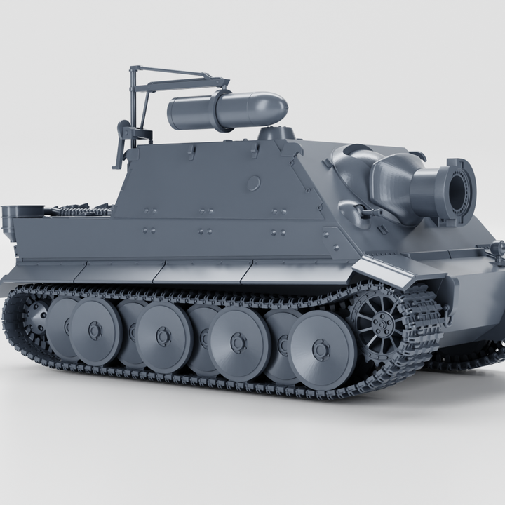 3D Printable STL PACK - 14 TIGER Family Tanks of WW2 + 3 Tankmen (scale ...
