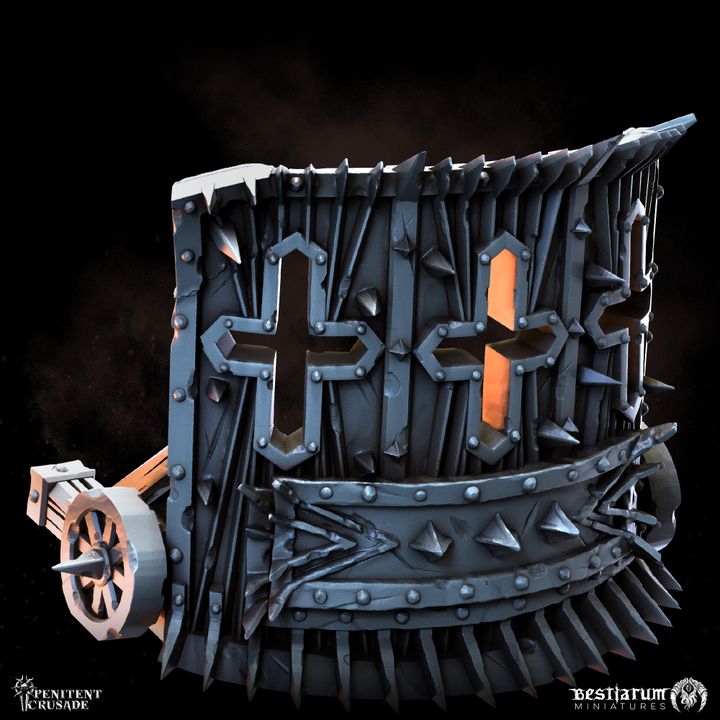 3D Printable Siege Shields | Penitent Crusade | War Machine by ...
