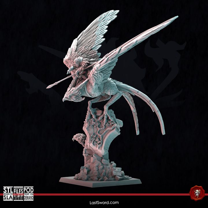 3D Printable Wind Riders by LastSword Miniatures