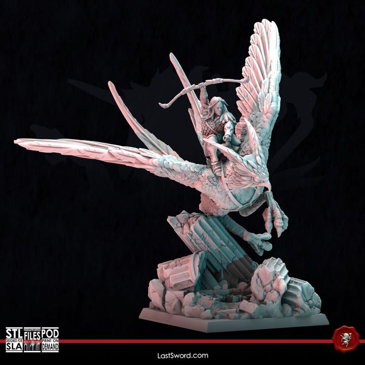 3D Printable Wind Riders by LastSword Miniatures