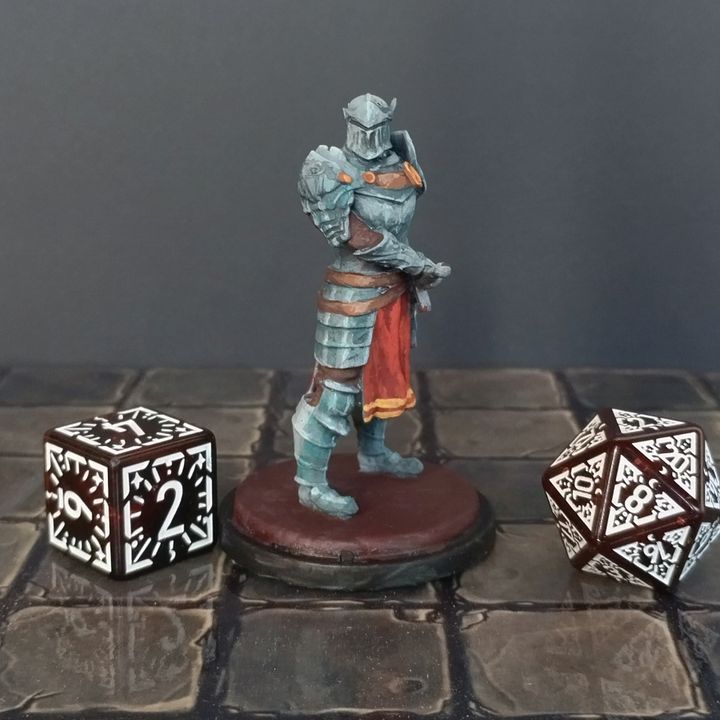 3D Printable Rune Knight - Human by Tenda Orc Studio