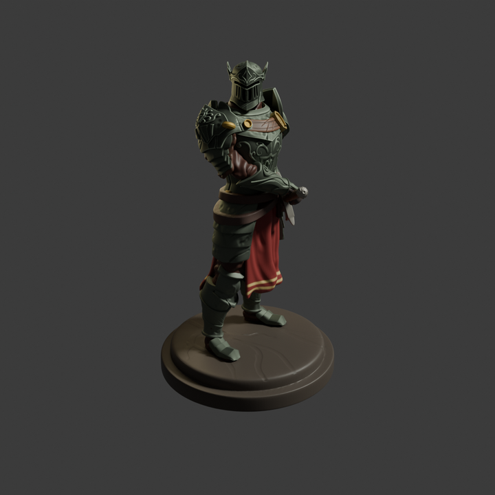 3D Printable Rune Knight - Human by Tenda Orc Studio
