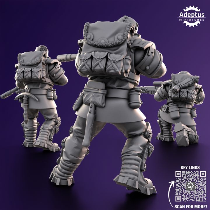 3D Printable Infantry Bundle. Stormworn Troops. Imperial Guard by ...