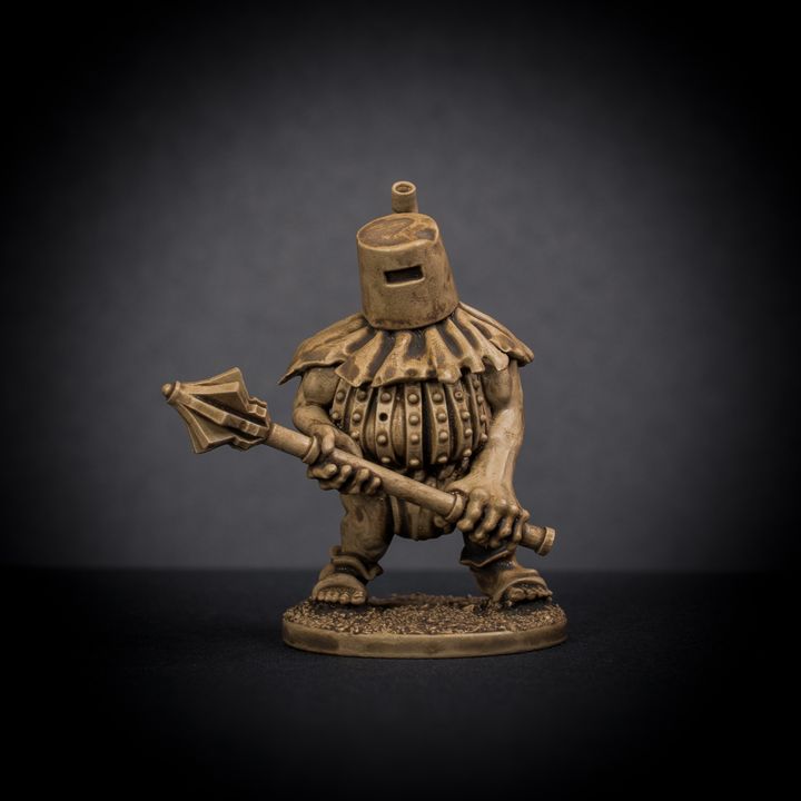 3D Printable 1490 Doom Brute by Knucklebones Miniatures