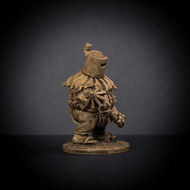 3D Printable 1490 Doom Brute by Knucklebones Miniatures