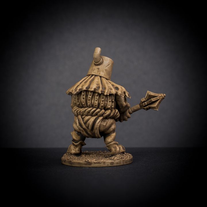 3D Printable 1490 Doom Brute by Knucklebones Miniatures