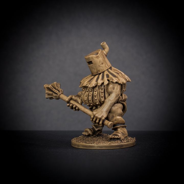 3D Printable 1490 Doom Brute by Knucklebones Miniatures