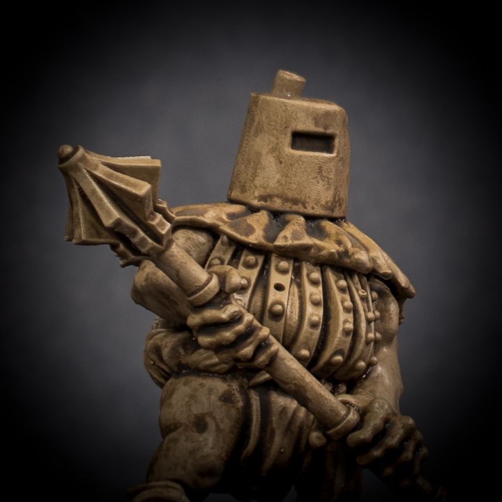 3D Printable 1490 Doom Brute by Knucklebones Miniatures