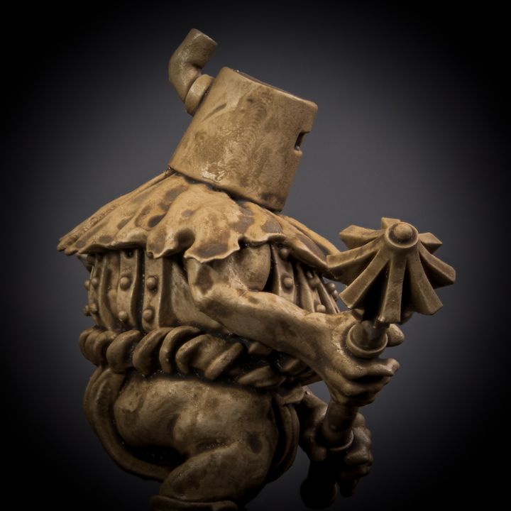3D Printable 1490 Doom Brute by Knucklebones Miniatures