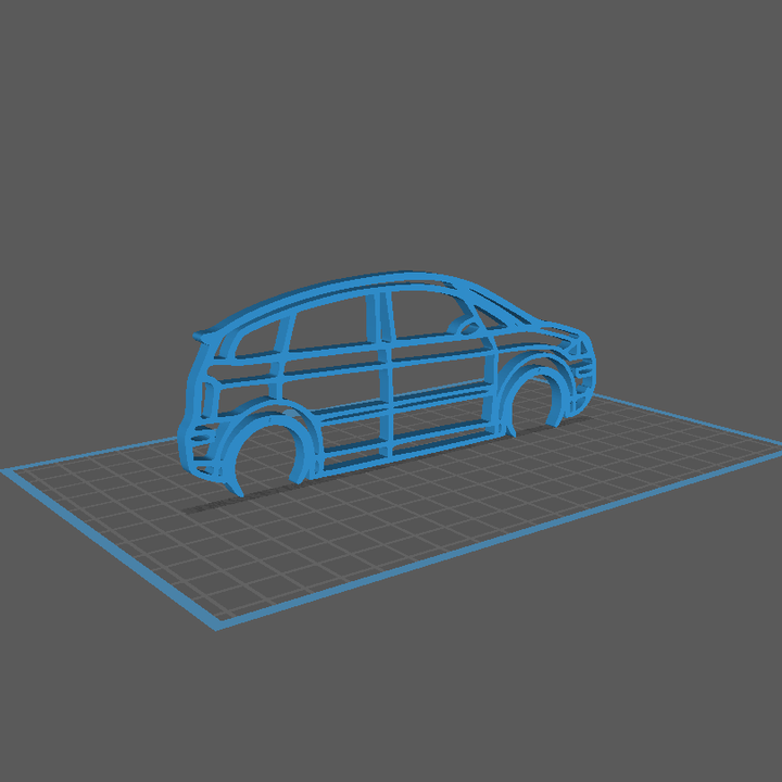 3D Printable Audi - A2 by Paul Wust